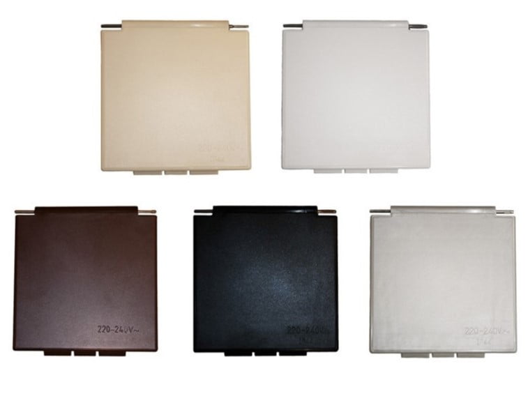 16A Inlet Flush Mounted - 5 Colours Available