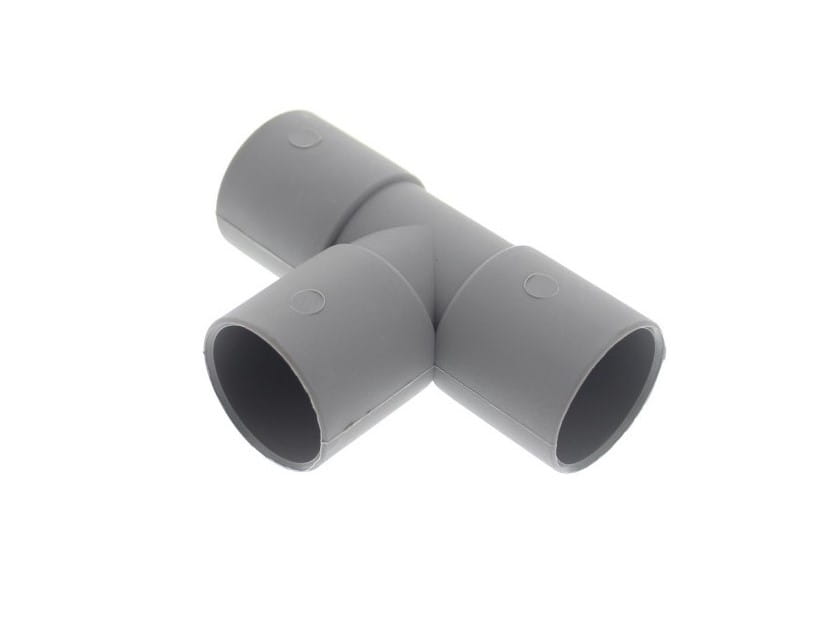 28mm Tee Rigid Pipe Connector