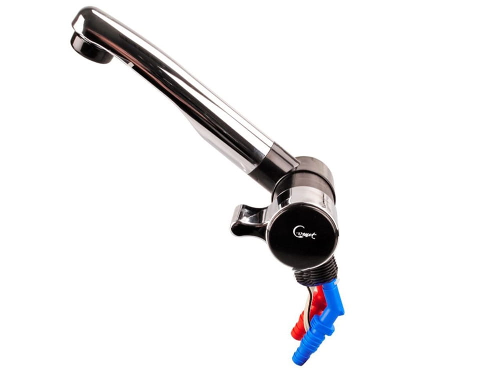 Comet London Mixer Black Chrome w/ Microswitch