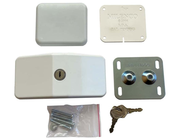 Milenco Sliding Security Door Lock - Wall Mounted