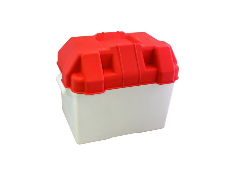Battery Box Small - Red Lid