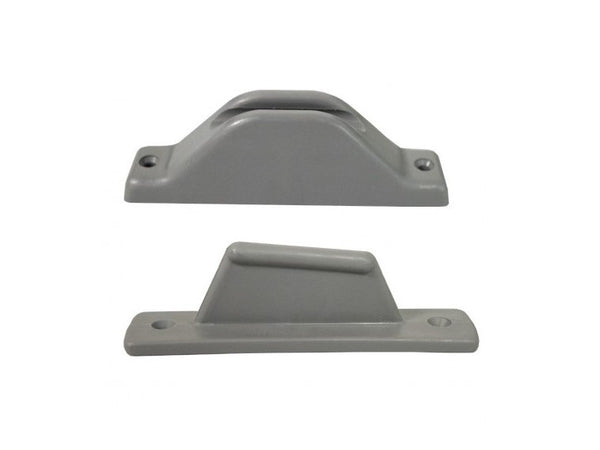 Door Catch Large Wedge - Grey