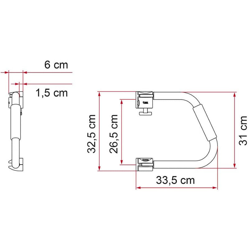 Fiamma Security 31 Lock & Handle