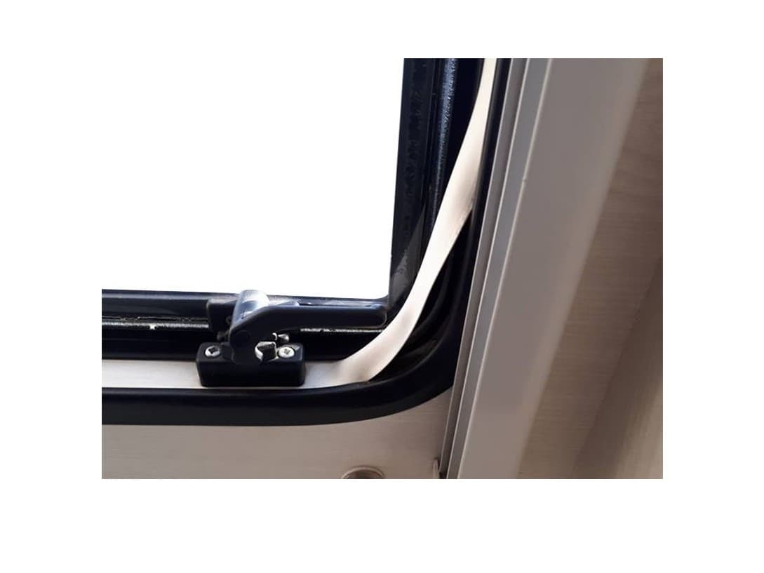 Window Frame Infill 0.9mm x 23mm White Per Meter